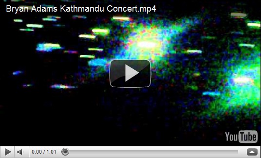 Bryan Adams Concert In Kathmandu Nepal @BryanAdams #Nepal #Pictures #Video